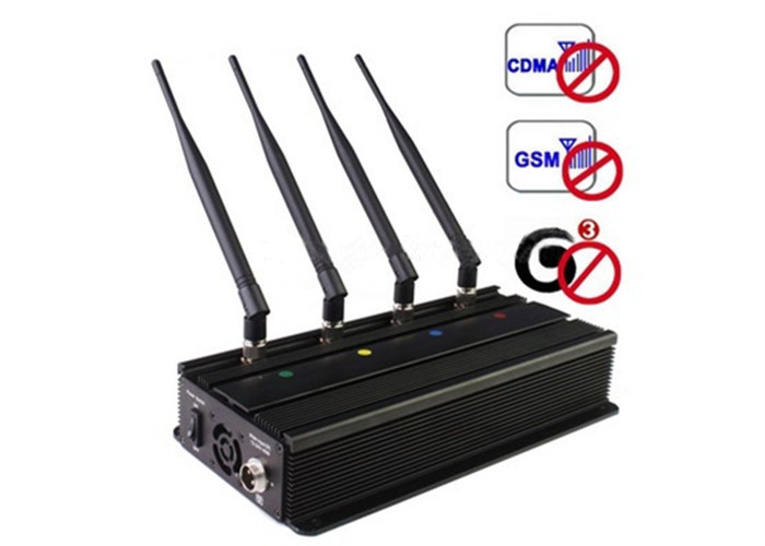 Custom Bluetooth Cell Phone Blocker , Vehicle Mounted Rf Signal Jammer